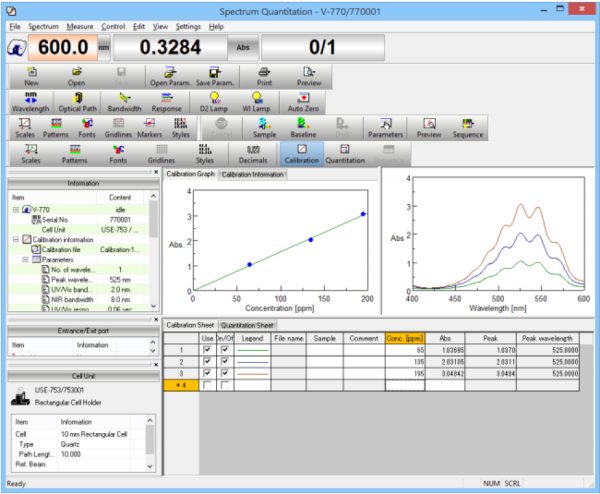 UV-Visible/NIR Software - JASCO
