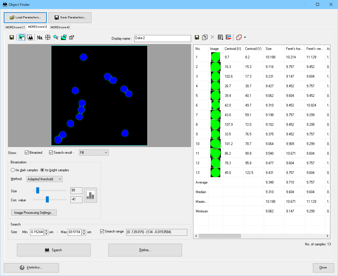 JASCO Particle Analysis (JPA) - JASCO