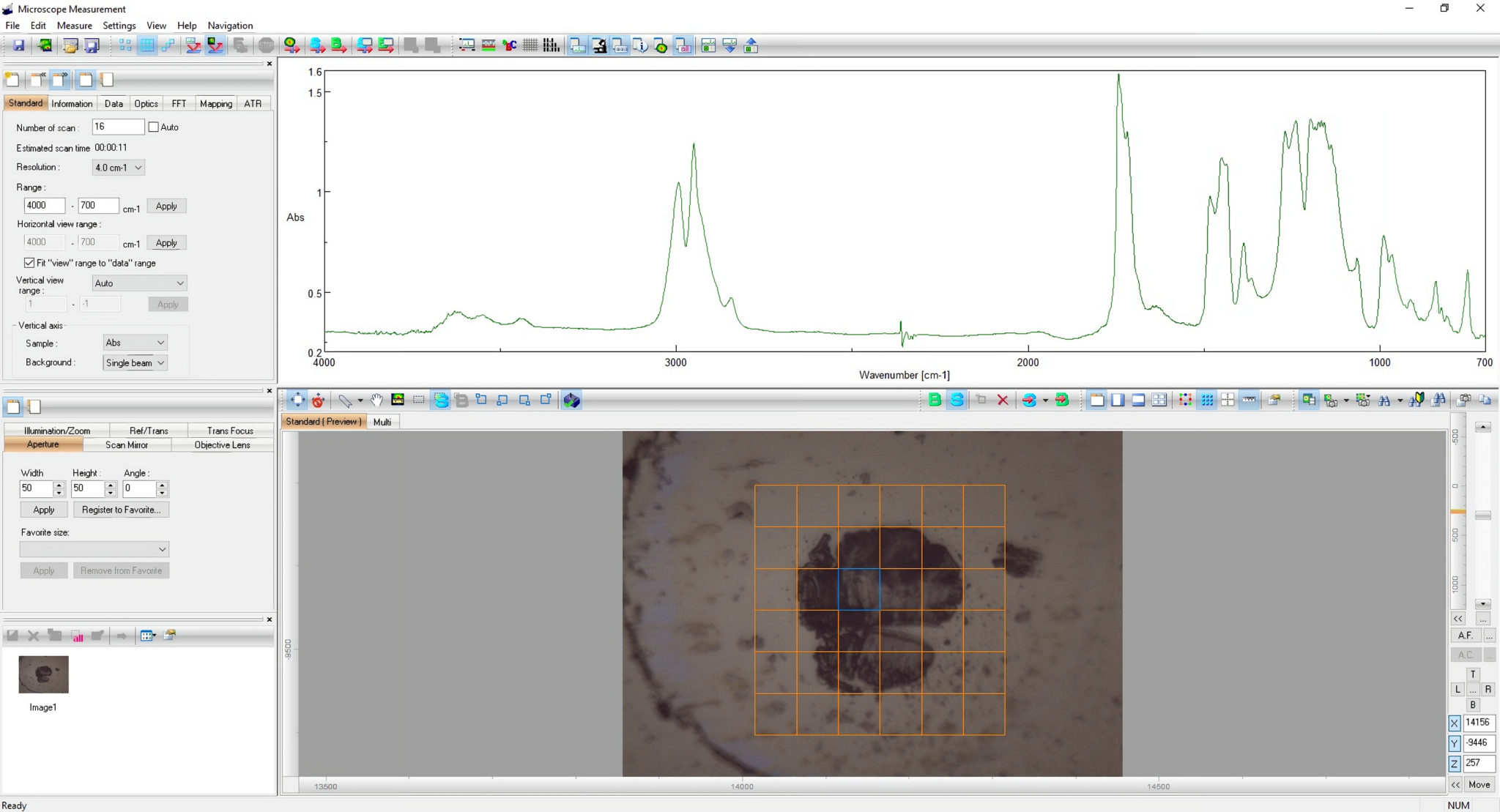 IR Microscope Measurement Software - JASCO